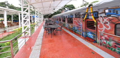 Live Chennai: First restaurant inside a railway coach starts functioning now - A dining place ...