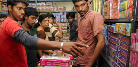 Live Chennai: Deepavali special: Crackers shops sales from 17th October ...