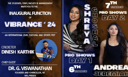 Live Chennai: VIBRANCE 2024 - Know about the upcoming biggest cultural festival at VIT in ...