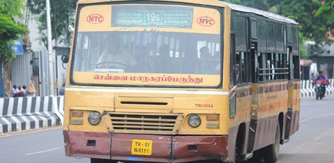 Live Chennai: 1-Day travel MTC bus-pass fare will be Rs. 80 from 8th ...