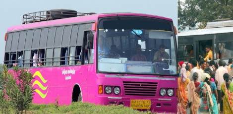 Live Chennai: Know about the PINK coloured free bus services in Chennai ...