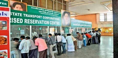 Live Chennai: 15 reservation counters at CMBT for Pongal special buses ...