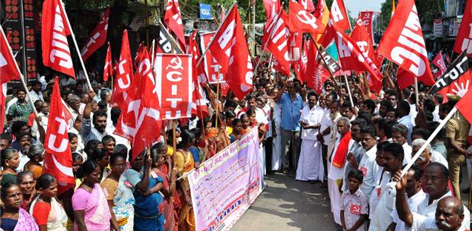 Live Chennai: Labour Unions strike all over India today (2nd Sept ...
