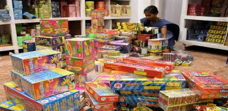 Live Chennai: Sales of fire crackers in Island Grounds, Chennai from ...